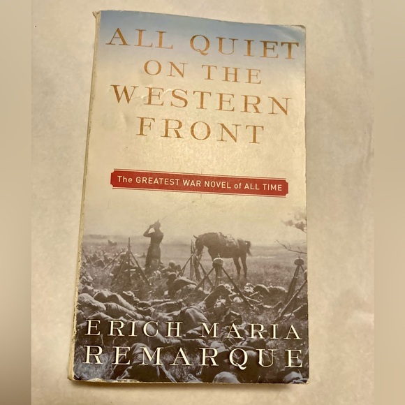 Other | All Quiet In The Western Front Book By Erich Maria Remarque ...
